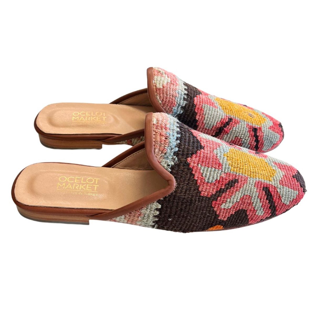 Ocelot Market Turkish Kilim Mules | Garmentory