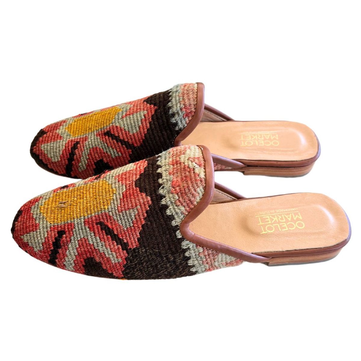 Ocelot Market Turkish Kilim Mules | Garmentory