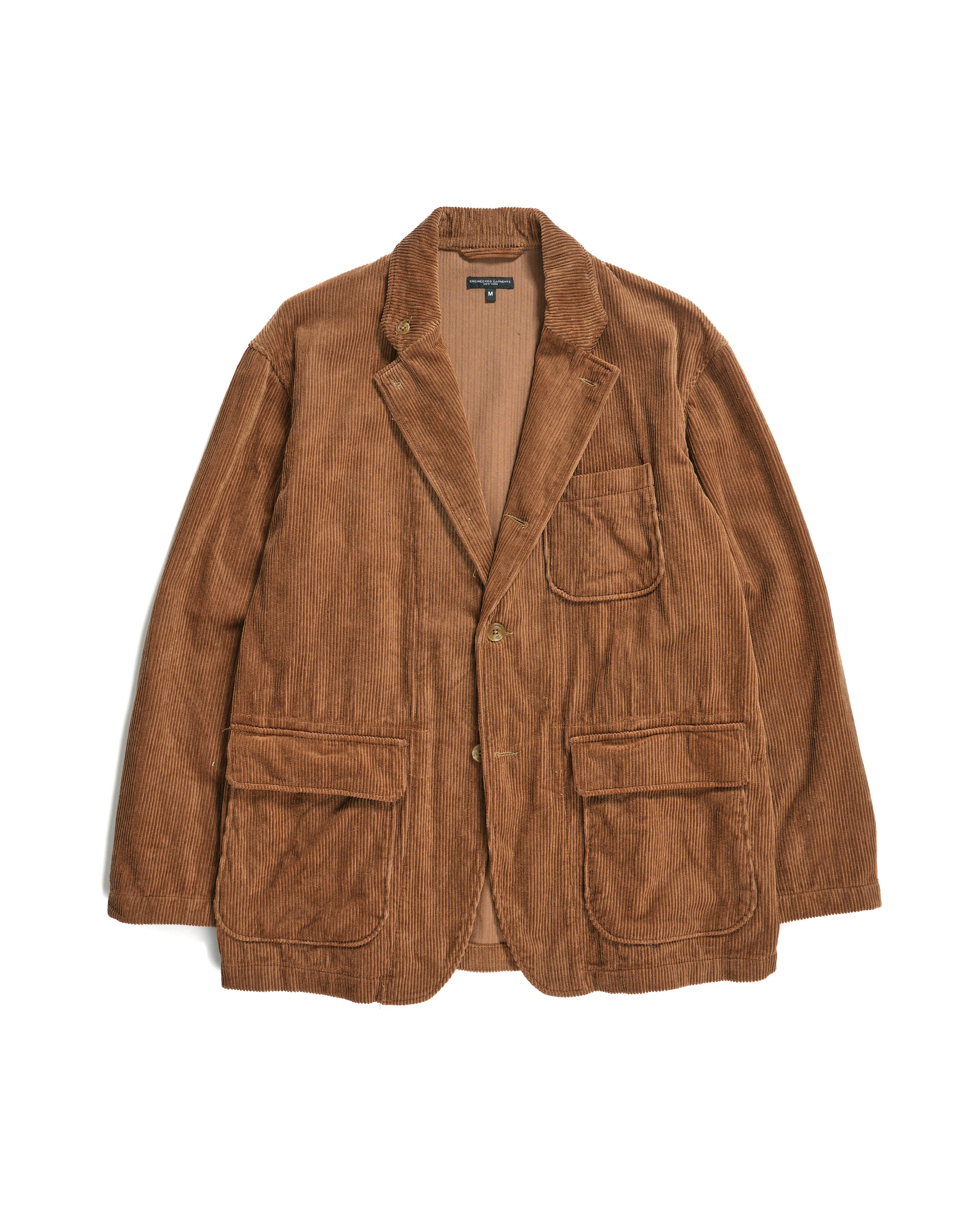Engineered Garments Cotton 8W Corduroy Loiter Jacket - Chestnut ...