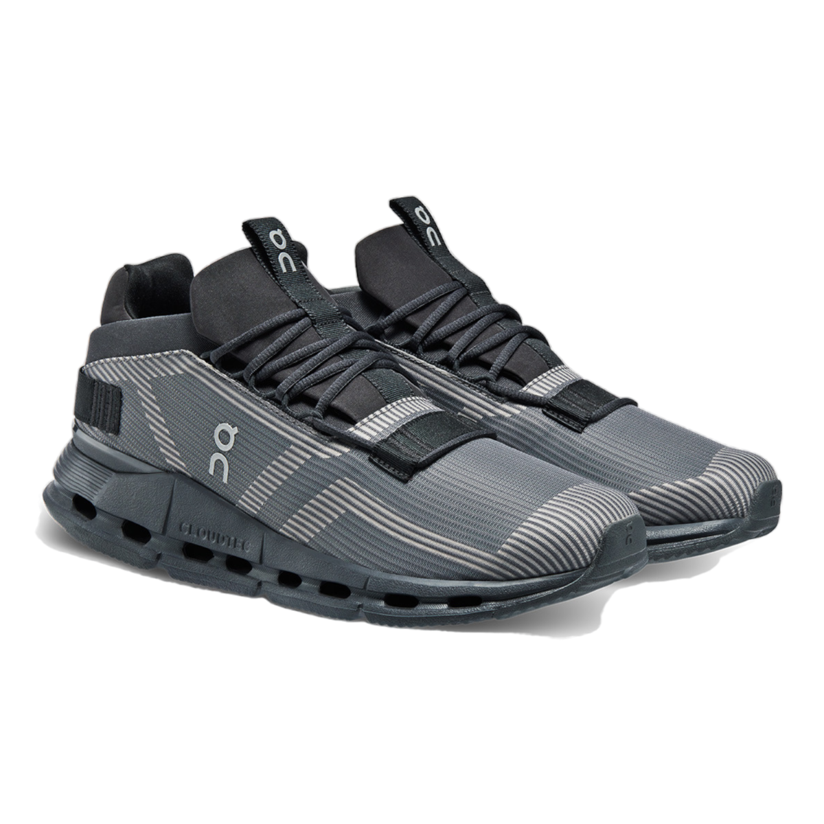 ON Running On Shoes Cloudnova Void Eclipse Undyed- 3MD12181106 - White ...