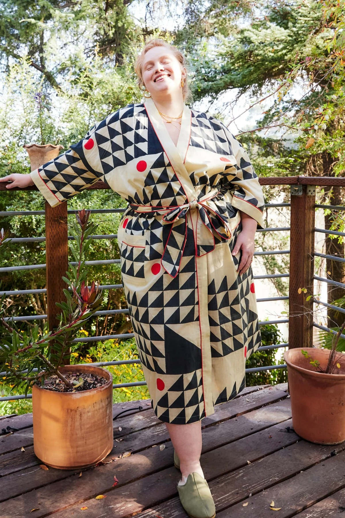 Block Shop Textiles Flock Robe | Garmentory