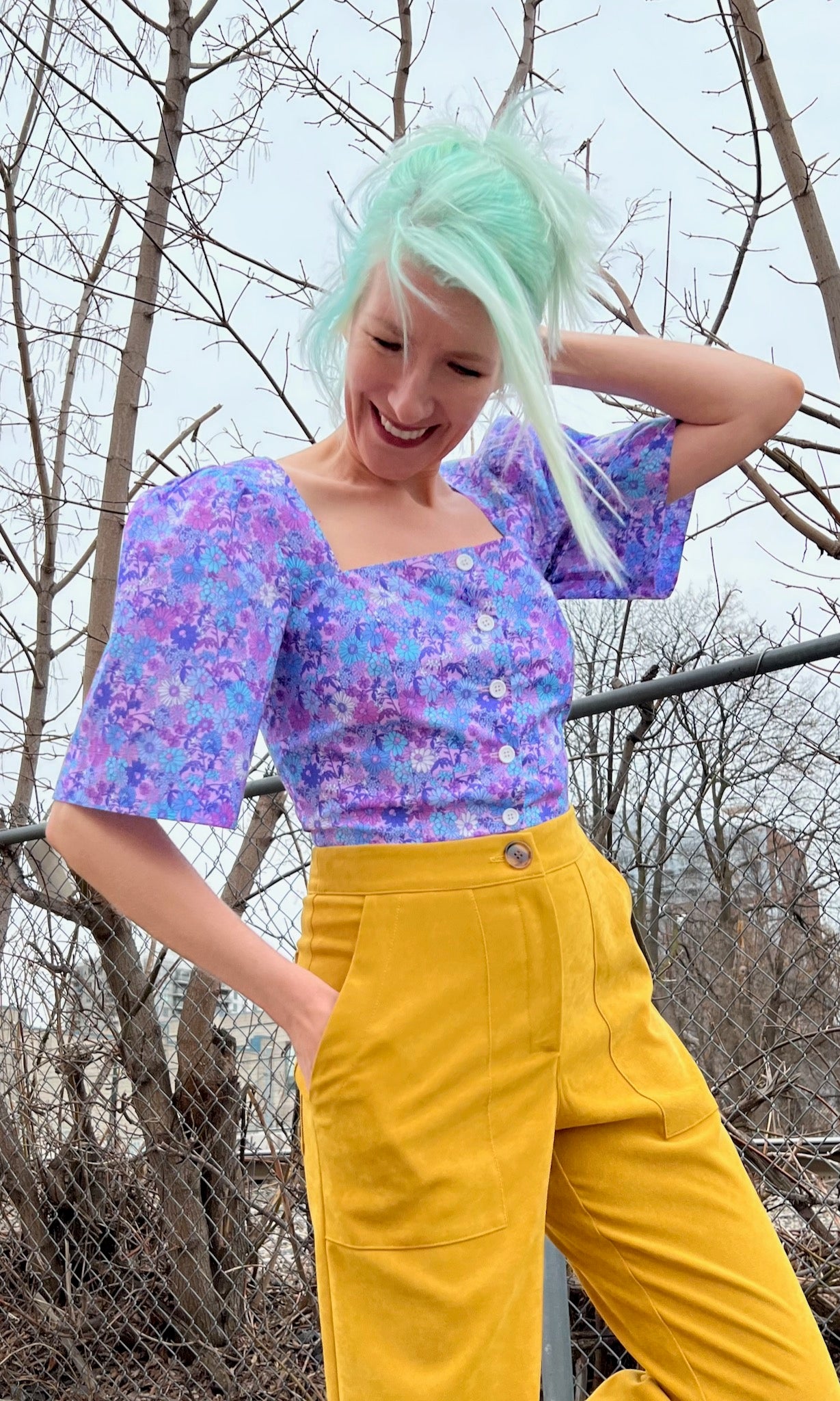 Birds of North America Dunk-A-Doo Top - Aster | Garmentory