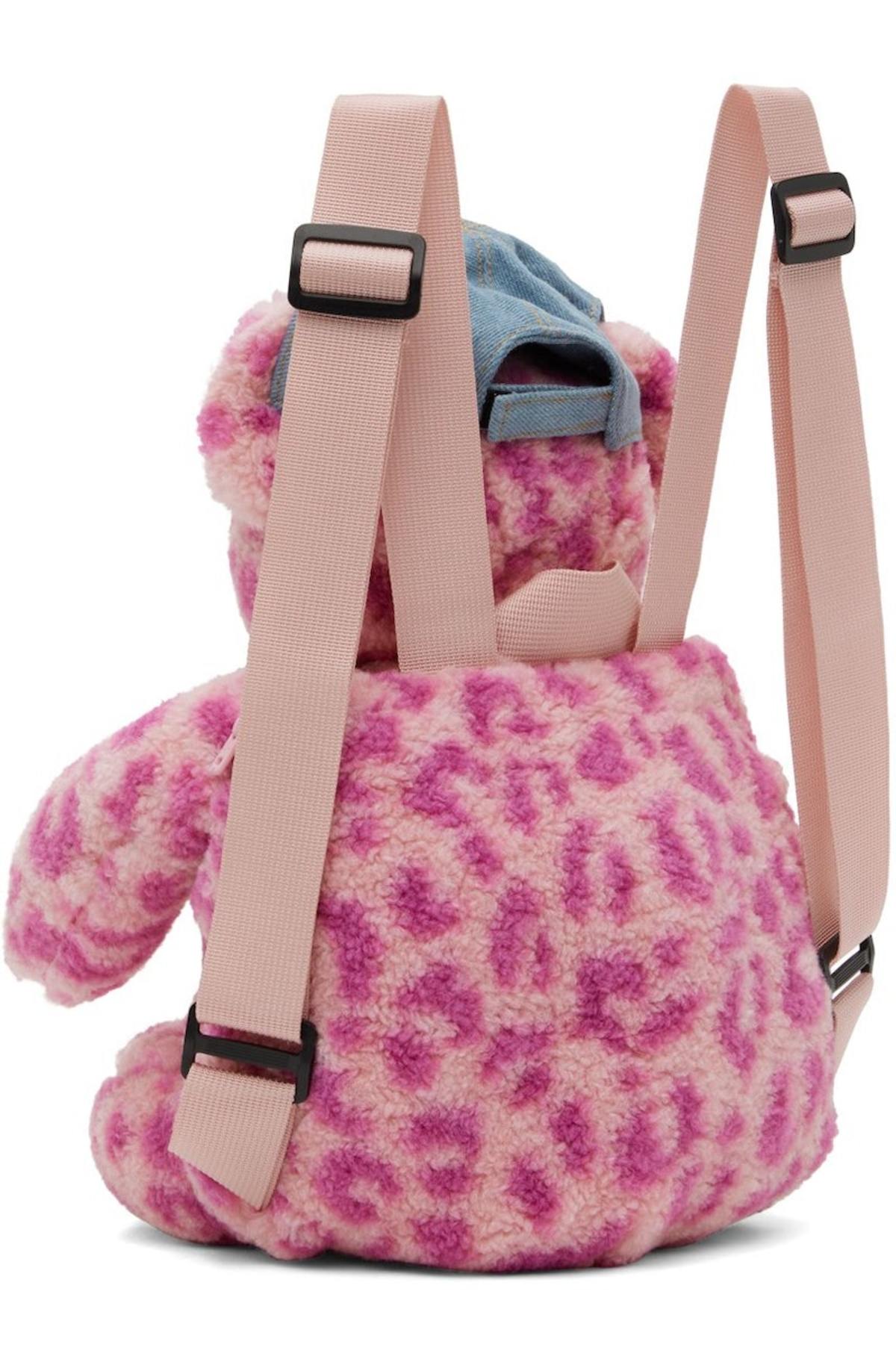Acne Studios Teddy Backpack - Pink | Garmentory