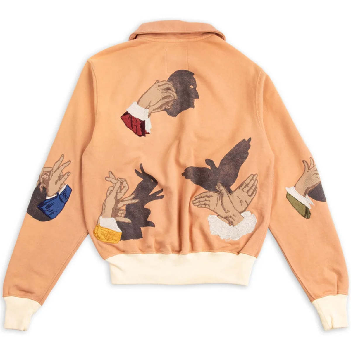 SAMUEL ZELIG Shadow Puppet 1/4 Zip - Vintage Eraser | Garmentory