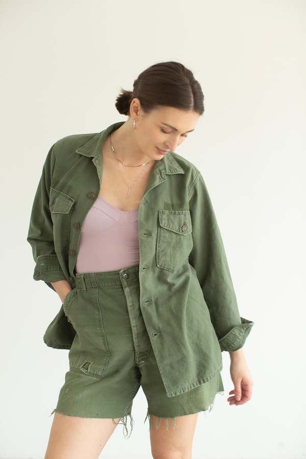 OG-107 Military Button-Up | Garmentory