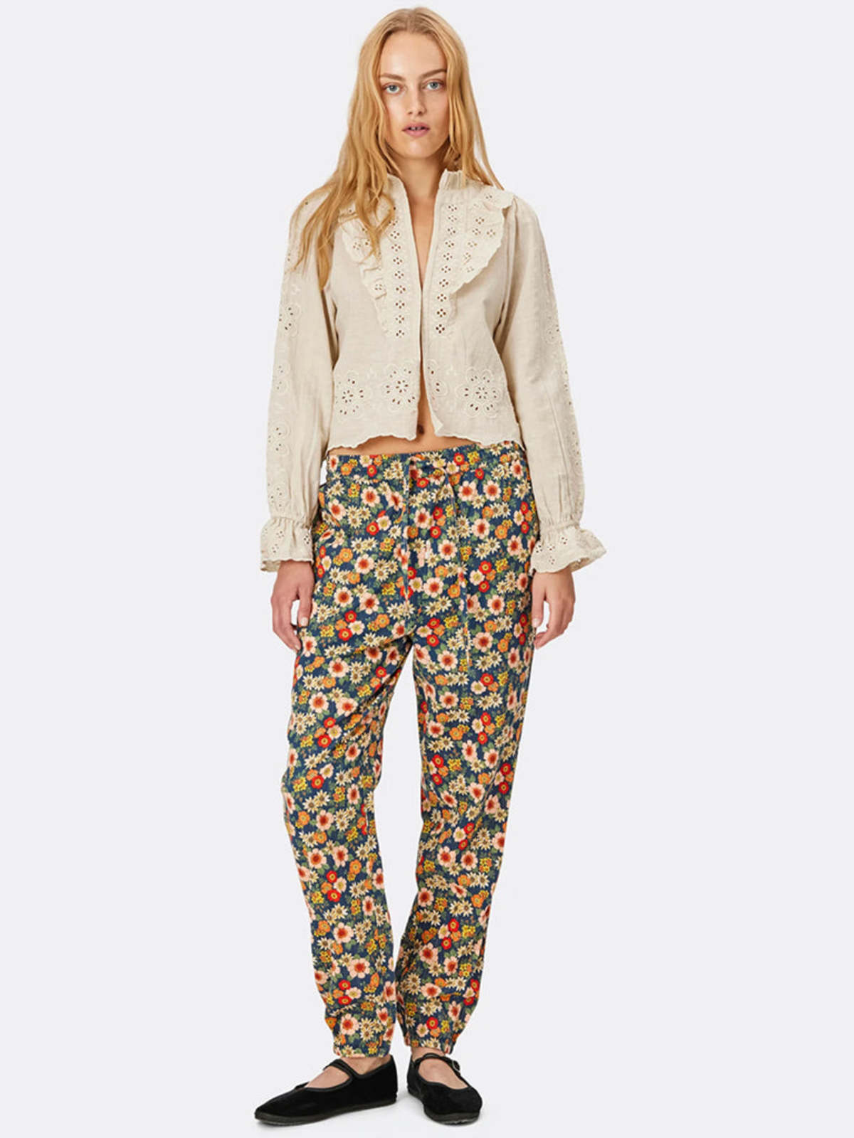 Lolly's Laundry Davenport Blouse - Ecru | Garmentory