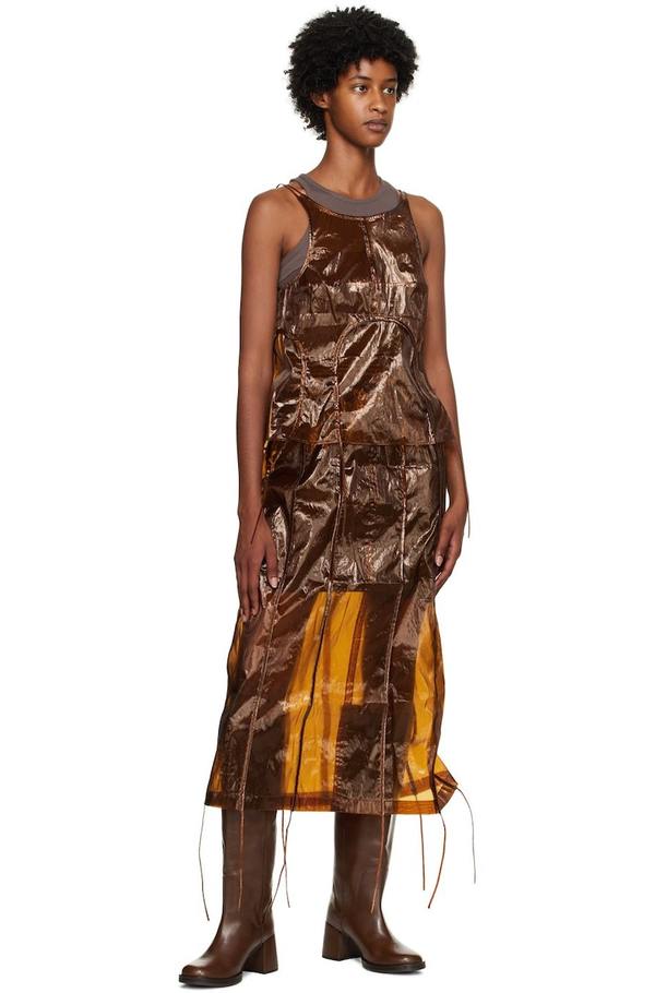 ECKHAUS LATTA Tower Boots - Brown | Garmentory