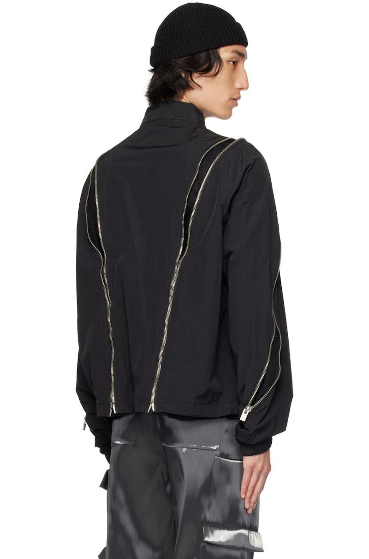 Heliot Emil Haze Jacket - Black | Garmentory