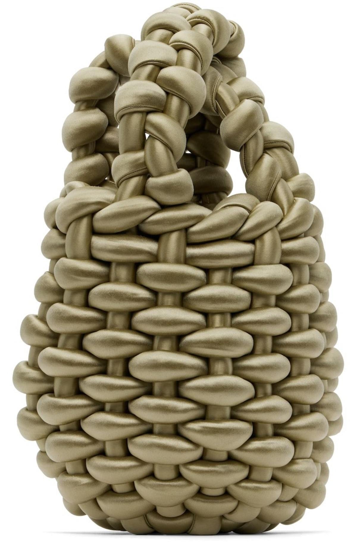 Isa Boulder Bullet Bag - Gold | Garmentory