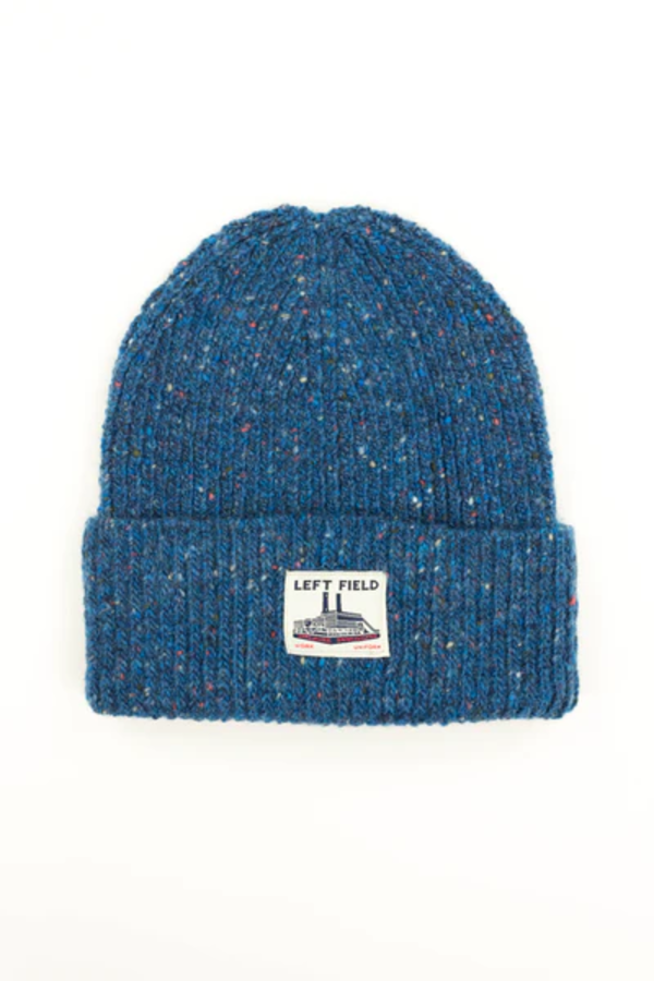 Left Field Merino Wool Watch Cap - Blue | Garmentory