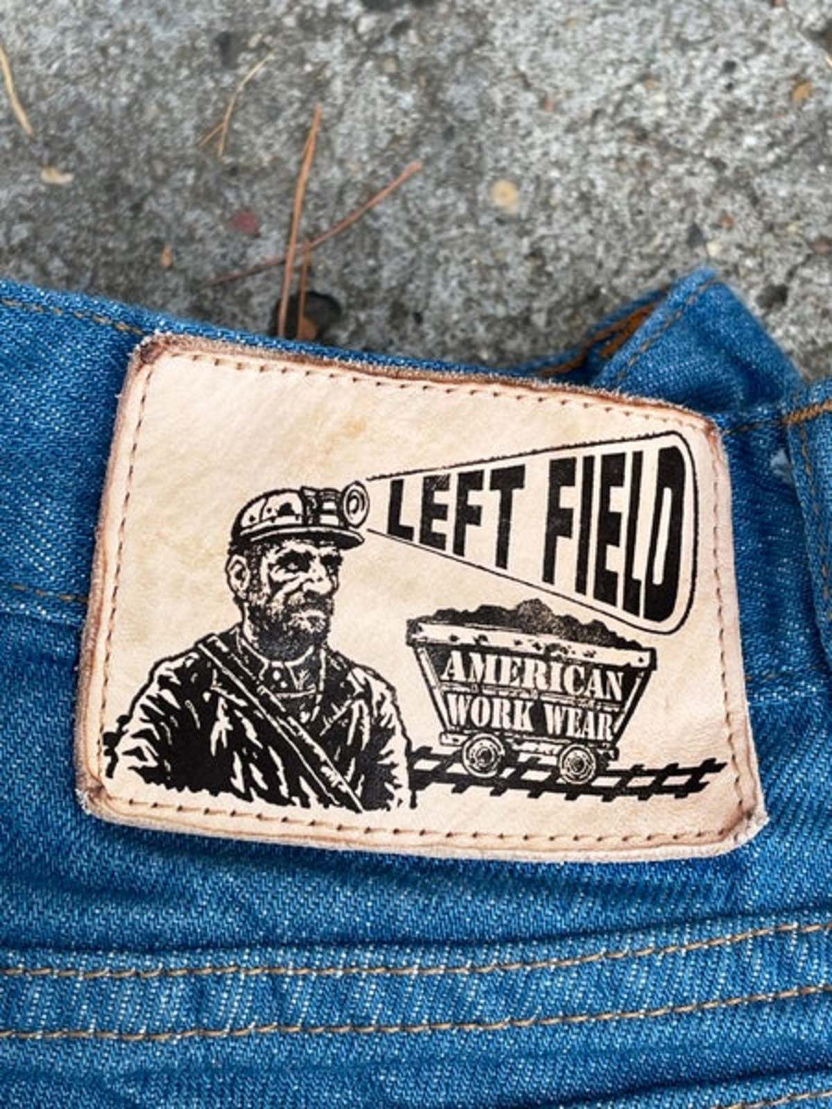 Left Field NYC Greaser Jeans - Rodeo Blue Denim | Garmentory