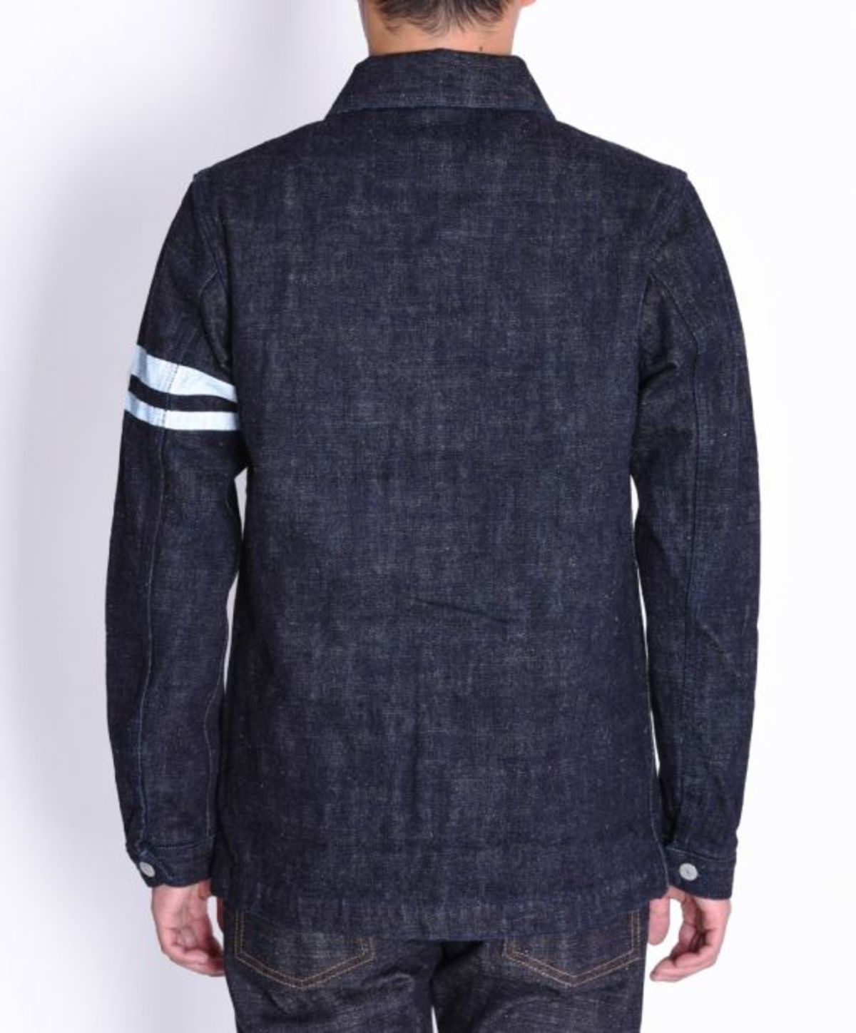 Momotaro 16oz Selvedge Texture Denim Jacket | Garmentory
