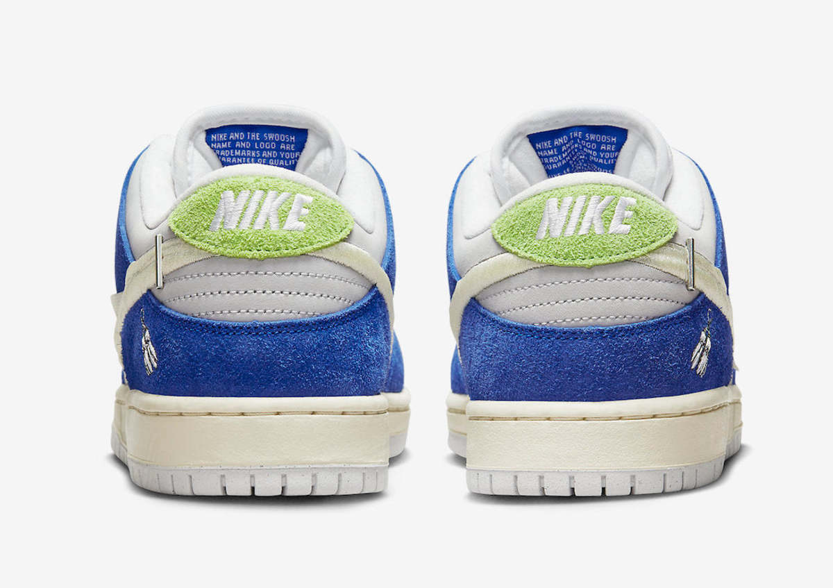 Nike SB Dunk Low Pro QS Fly Streetwear Gardenia Shoes - Game Royal ...