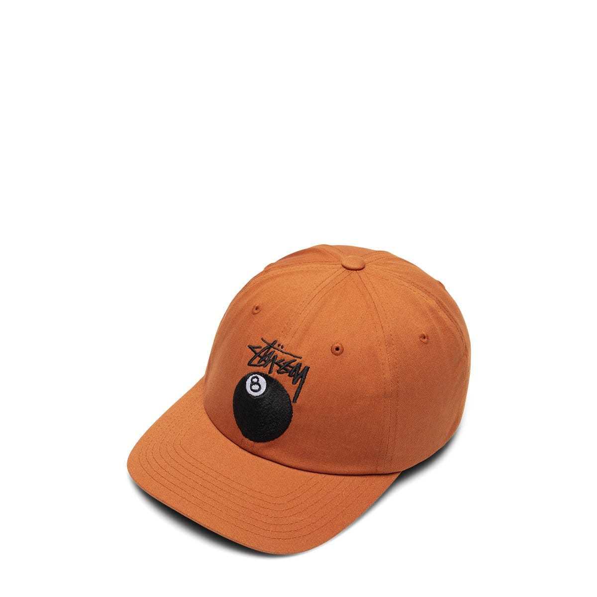Stussy Stock 8 Ball Low Pro Cap - Rust | Garmentory