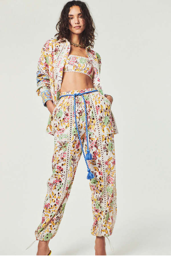 Hemant & Nandita Preet Cargo Pants - Multicolor | Garmentory