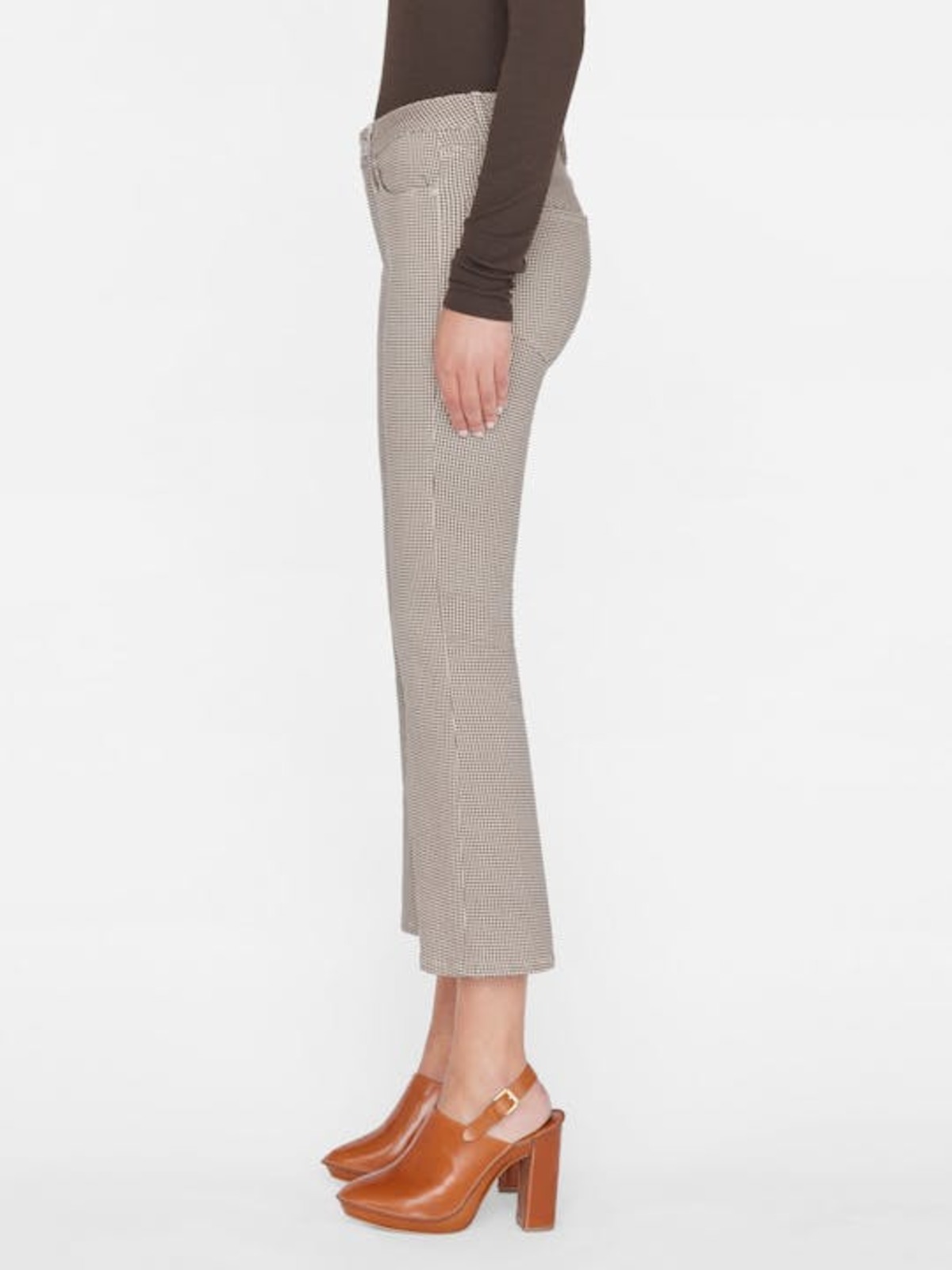 Frame Le Crop Flare - Camel Multi | Garmentory