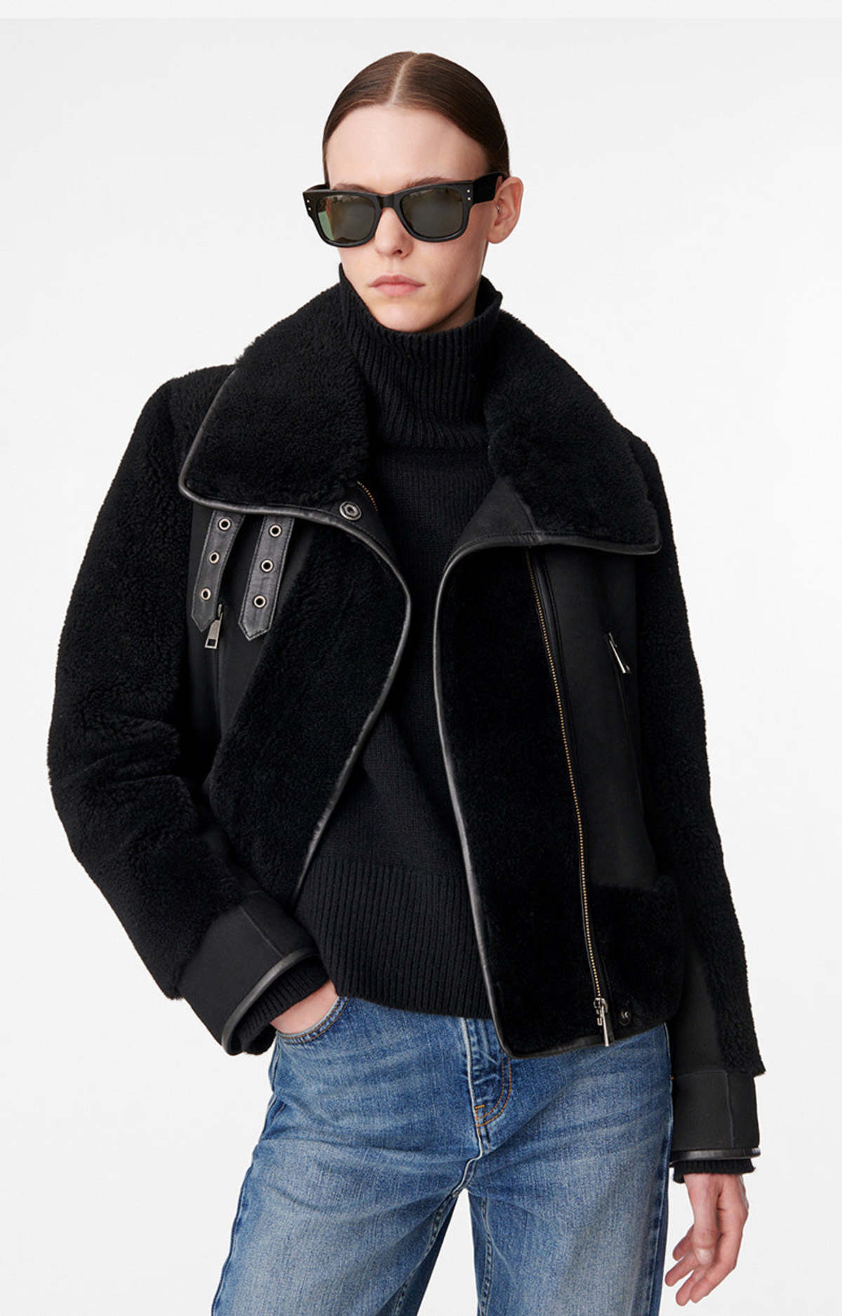 Vanessa Bruno Manila Jacket - Noir | Garmentory