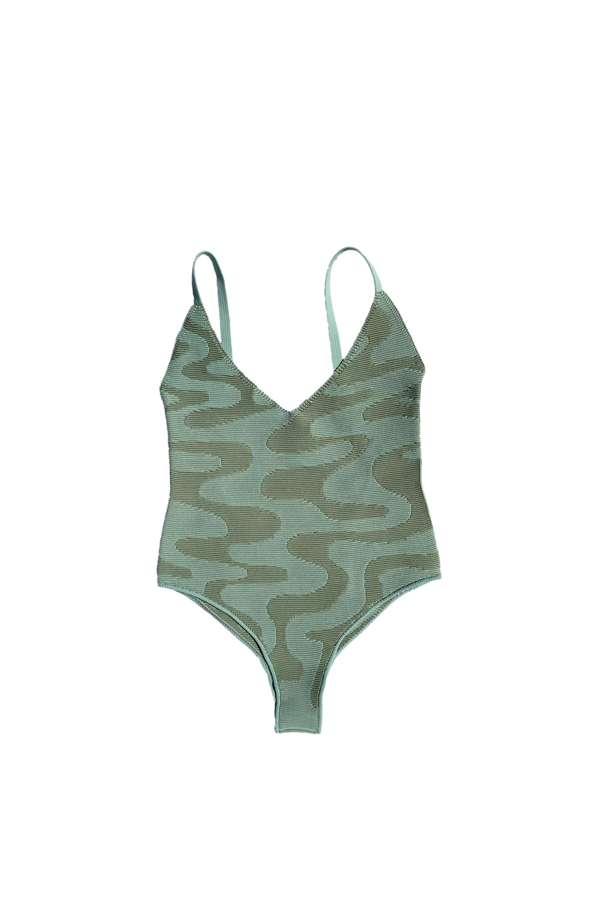 Finandray Meri Seamless Knit One Piece Swimsuit | Garmentory