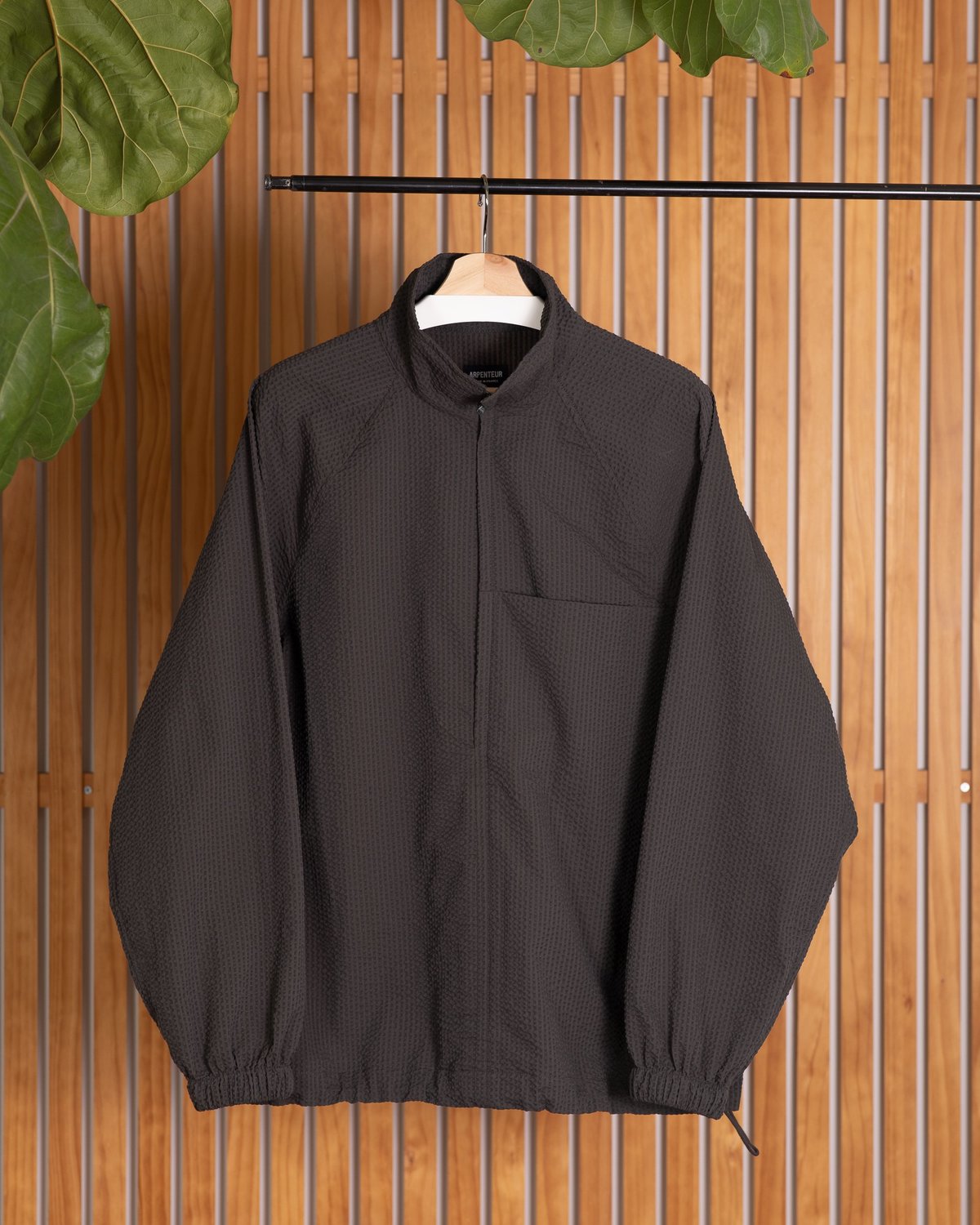 Arpenteur Half Zip Track Jacket - Anthracite | Garmentory
