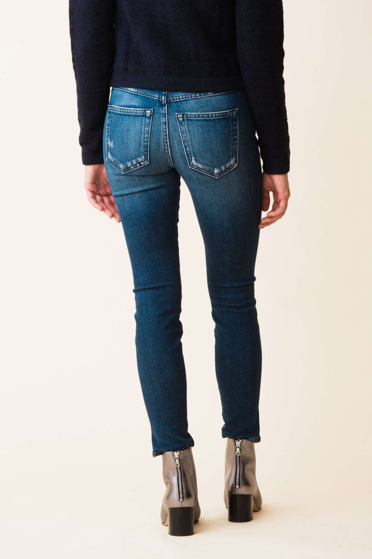 AMO High Rise Twist Jean - Sweetheart | Garmentory