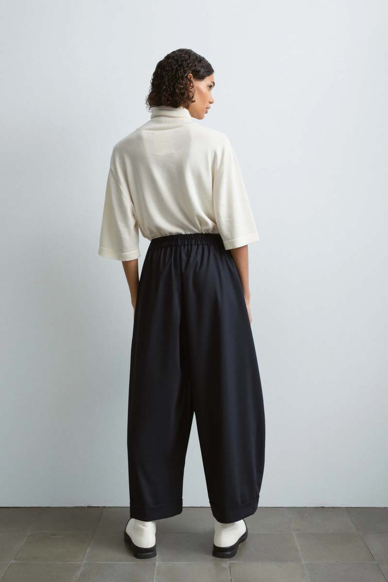 Cordera Tailoring Crossed Pants - Night | Garmentory