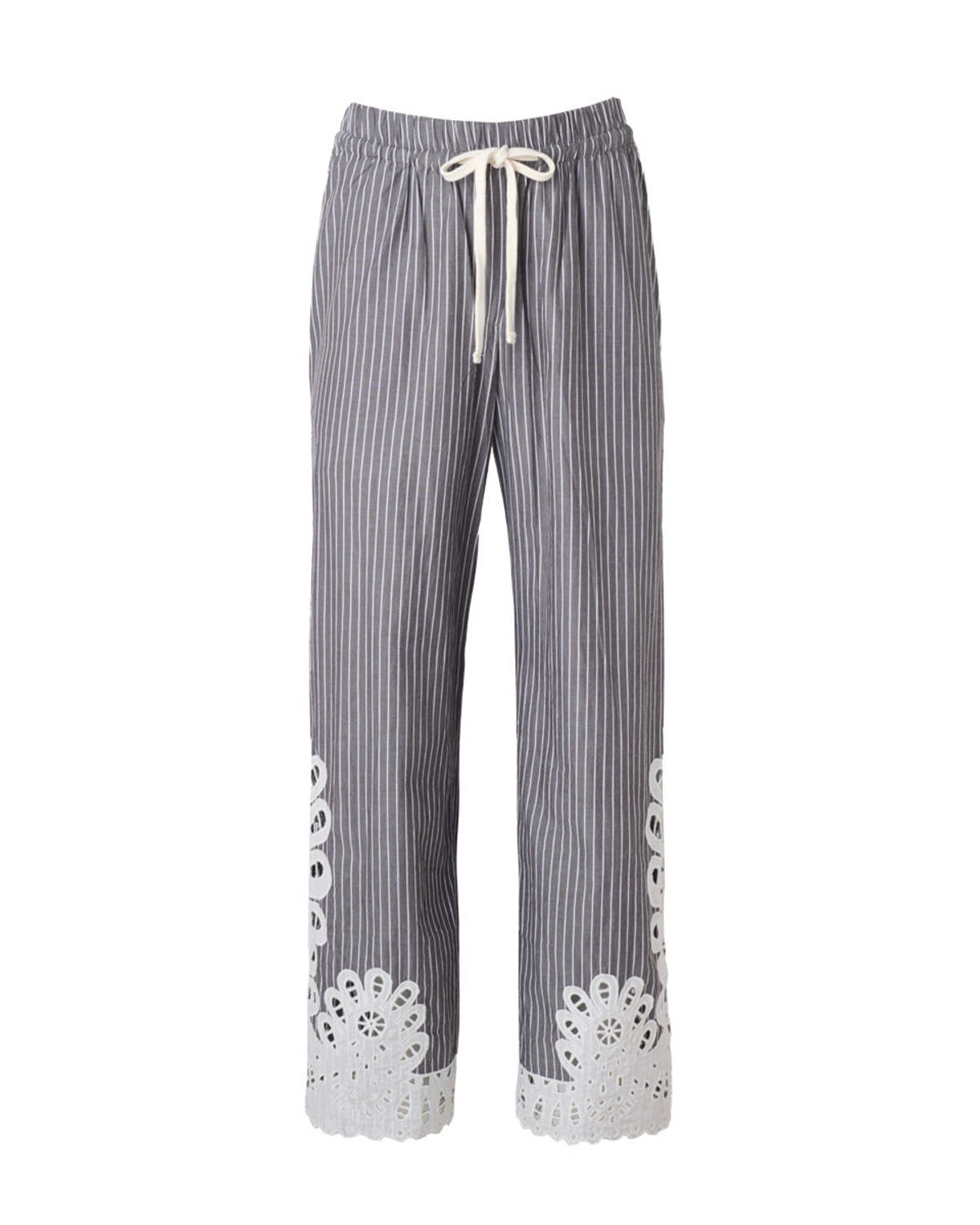 Sea NY Cassidy Eyelet Pants - Gray | Garmentory