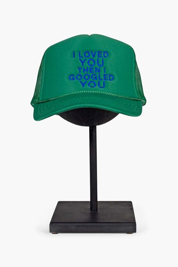 THE CELECT Stacked Googled Hat - Green | Garmentory