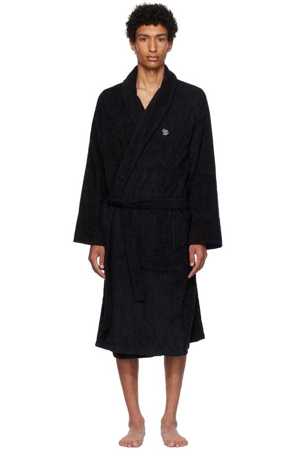 PAUL SMITH Zebra Robe - Black | Garmentory