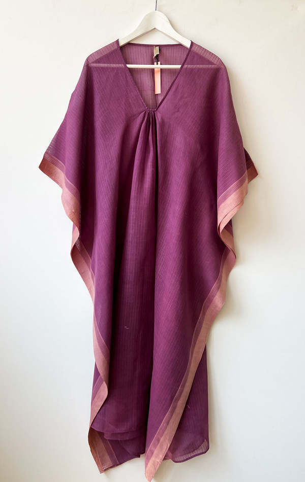 Two Mauve sheer caftan-sample sale | Garmentory