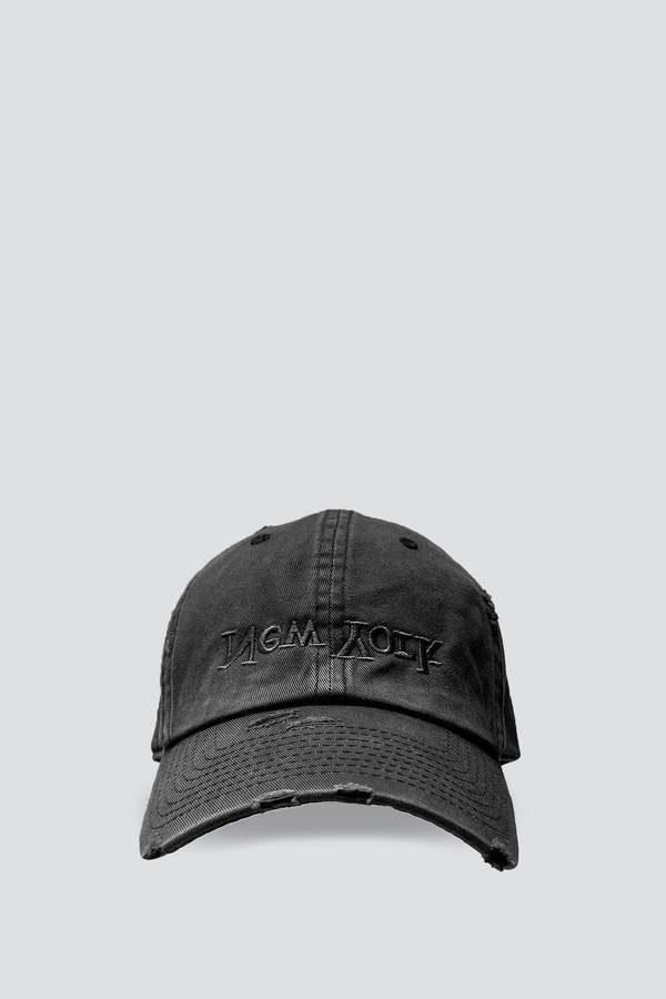 Distressed New York Embroidered Hat - Black | Garmentory