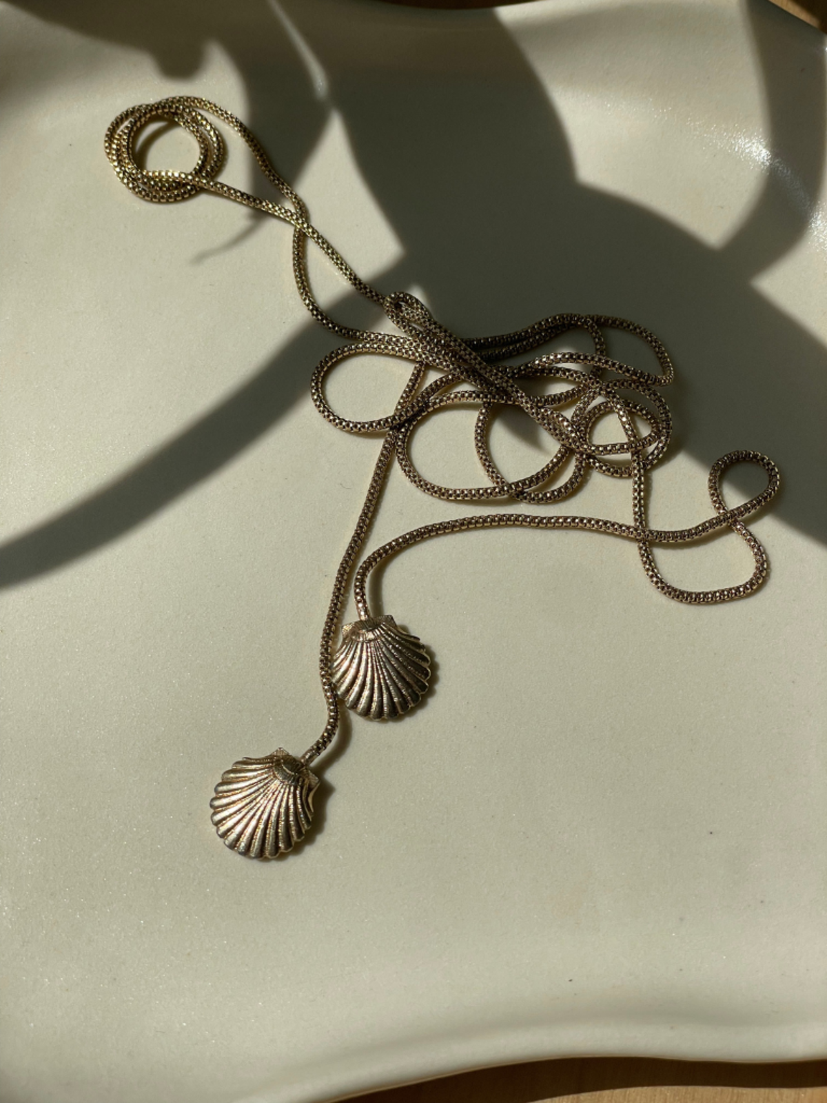 Vintage Bolo Shell Chain #9 - Gold | Garmentory
