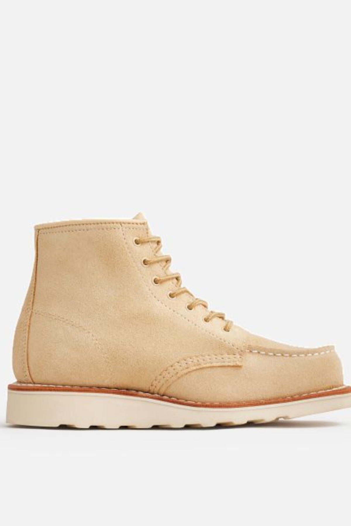 Red Wing Shoes 6-Inch Classic Moc - Cream | Garmentory