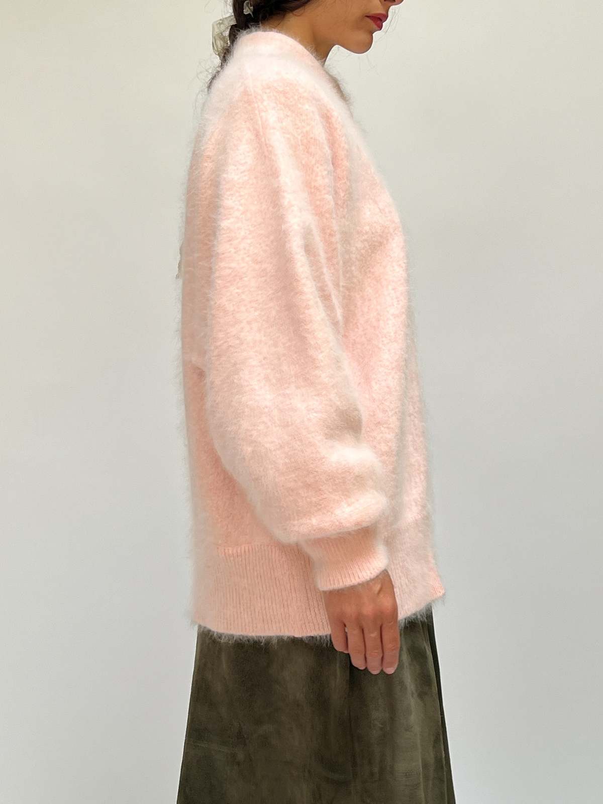Angora Cardi Coat - Ballet Pink | Garmentory
