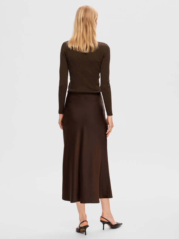Selected Femme Lena Midi Skirt - Java | Garmentory