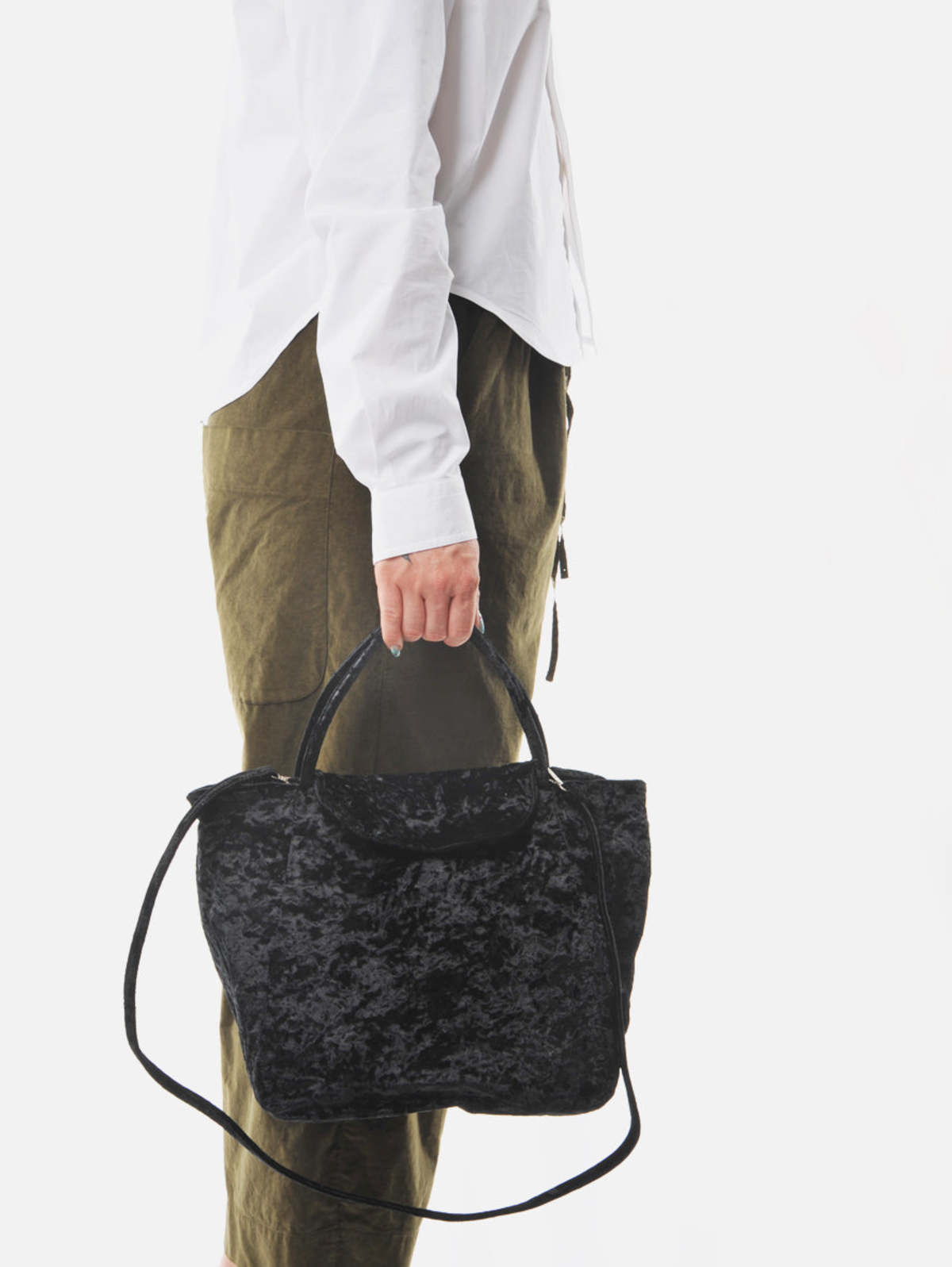 Zilla Velvet Vicky Bag - Black | Garmentory