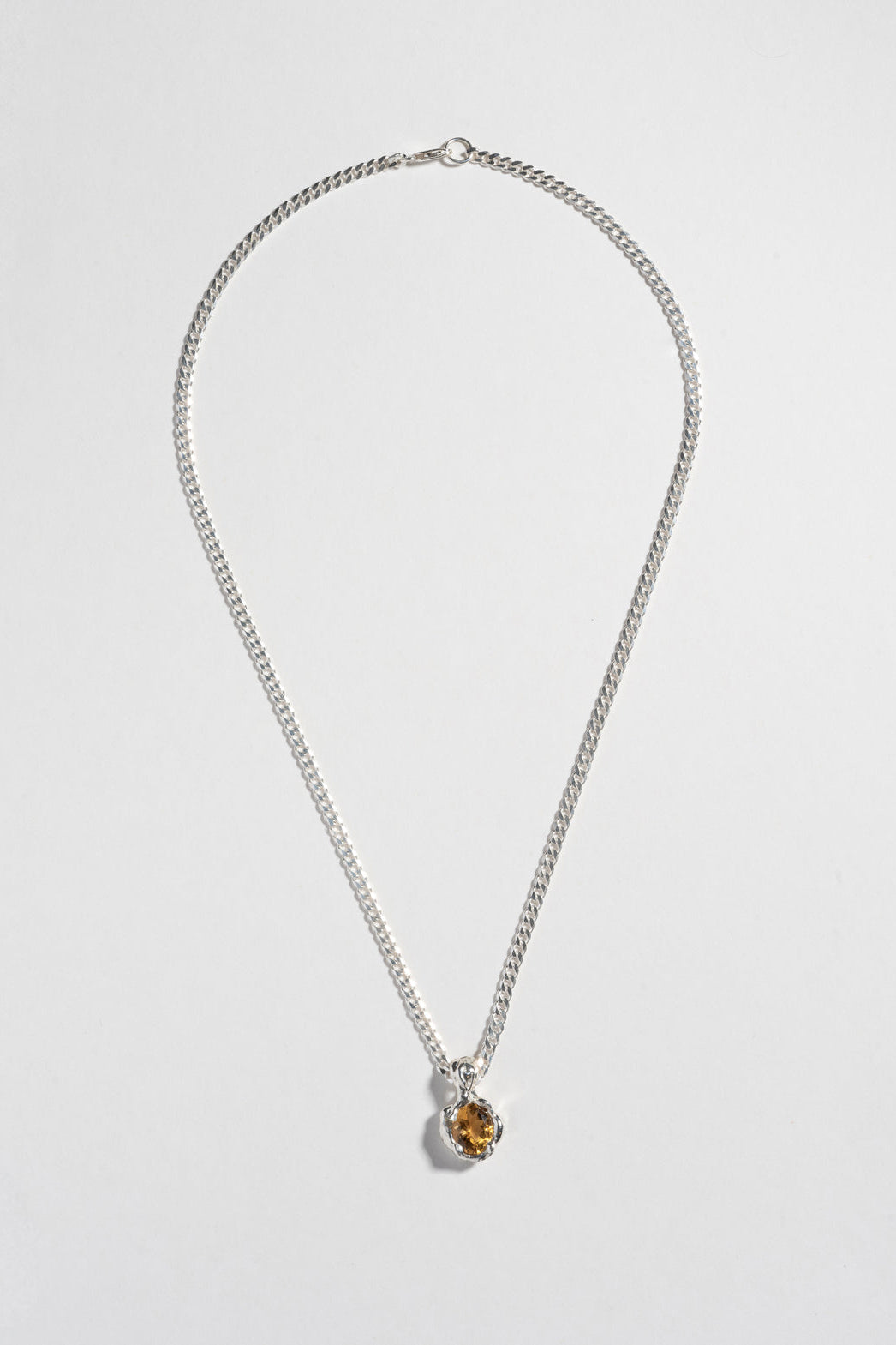 FARIS Prince Necklace - Sterling Silver/Citrine | Garmentory