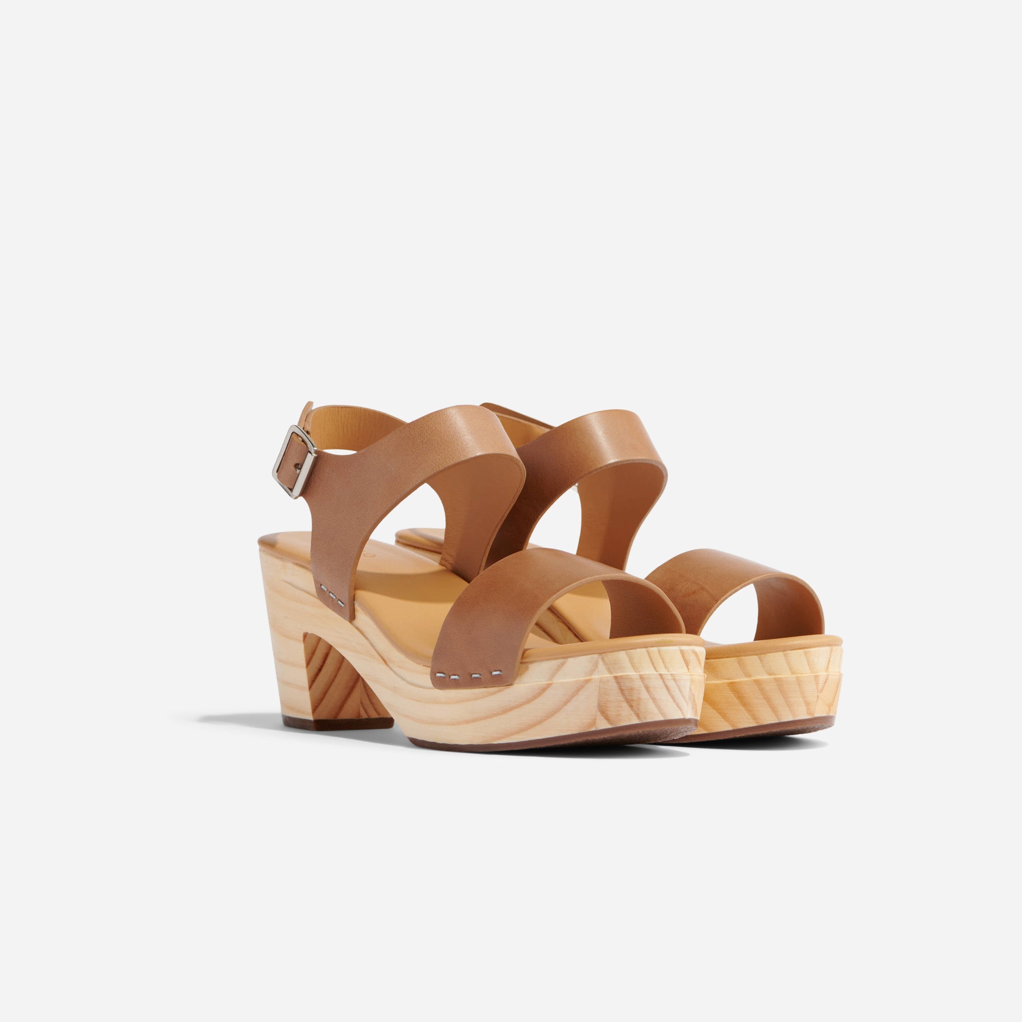 All-Day Open Toe Clog Almond | Garmentory