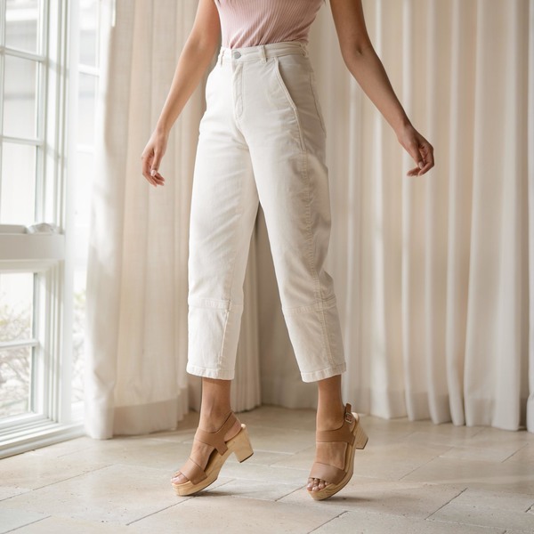 All-Day Open Toe Clog Almond | Garmentory