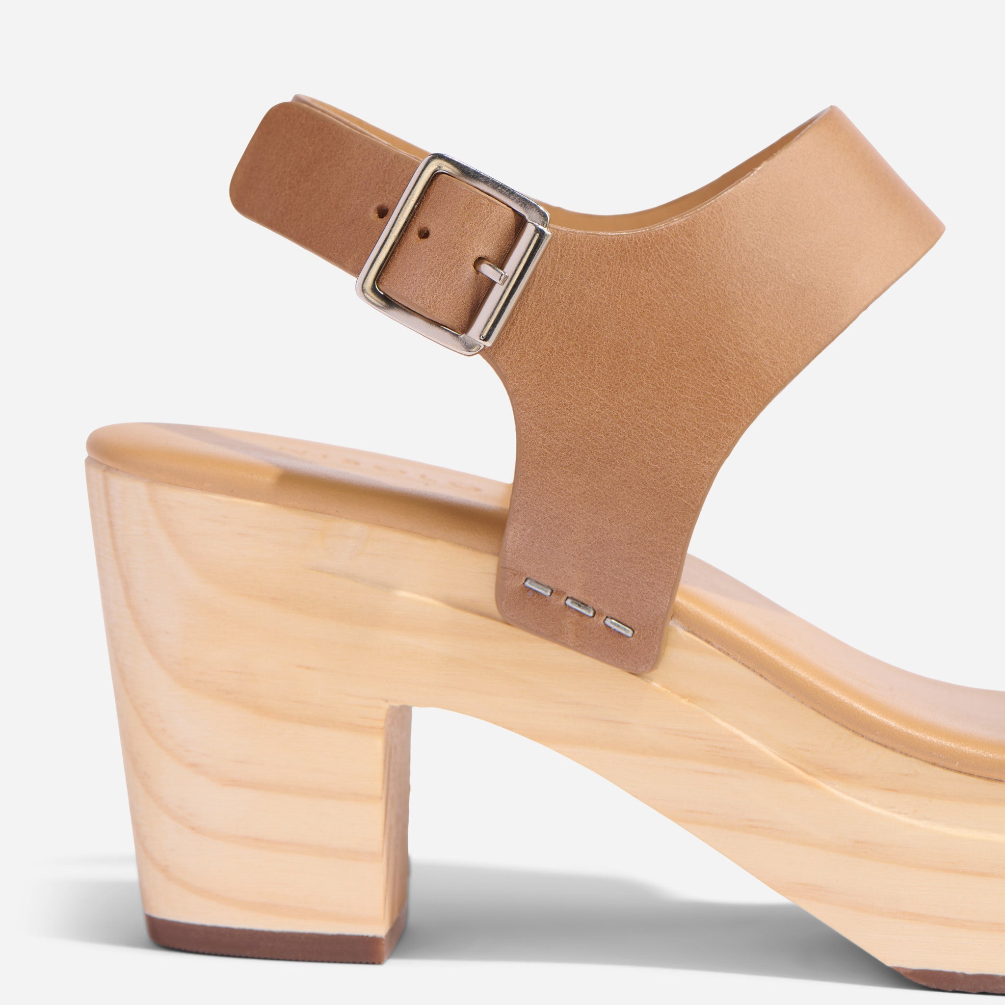 All-Day Open Toe Clog Almond | Garmentory