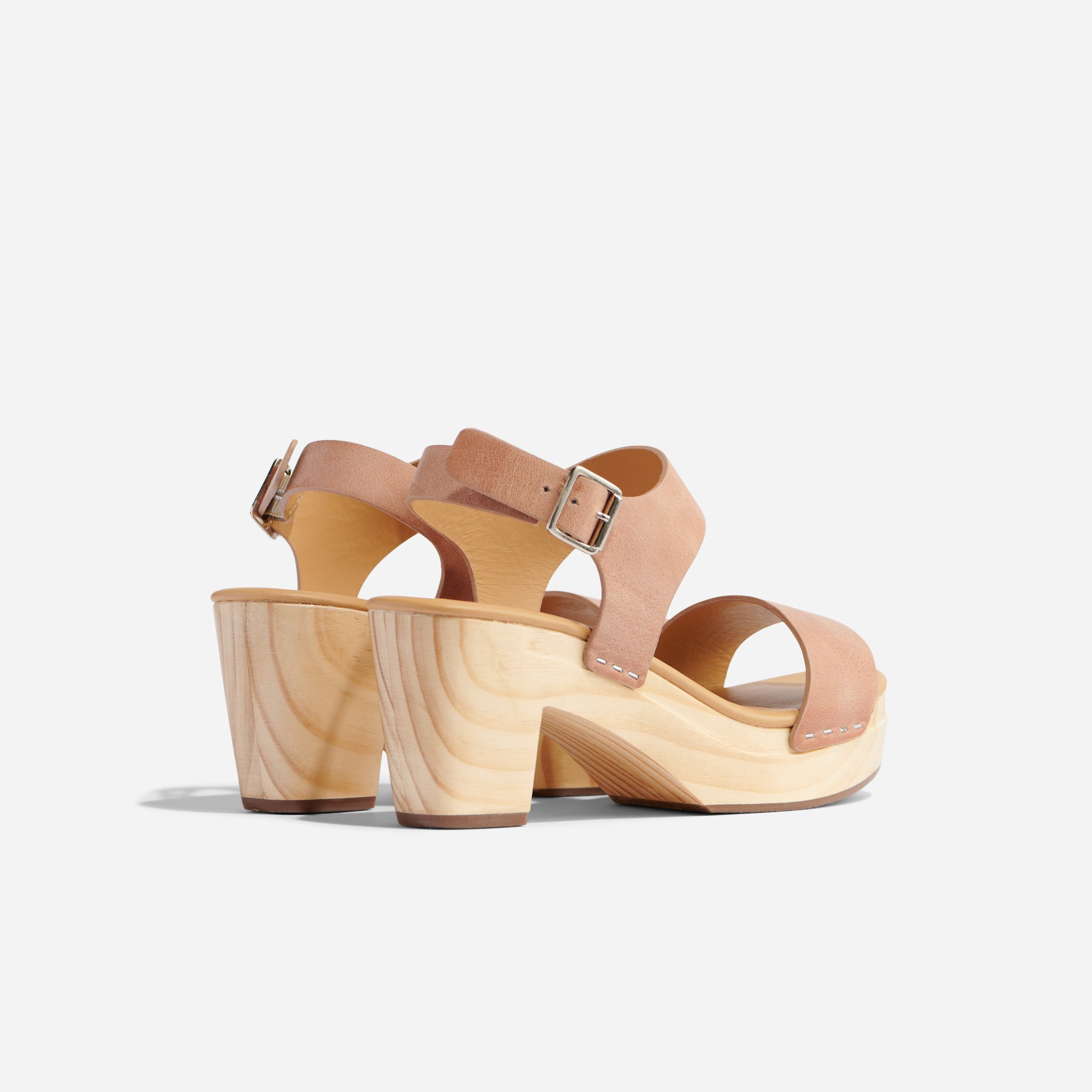 Nisolo All-Day Open Toe Clog - Desert Rose | Garmentory