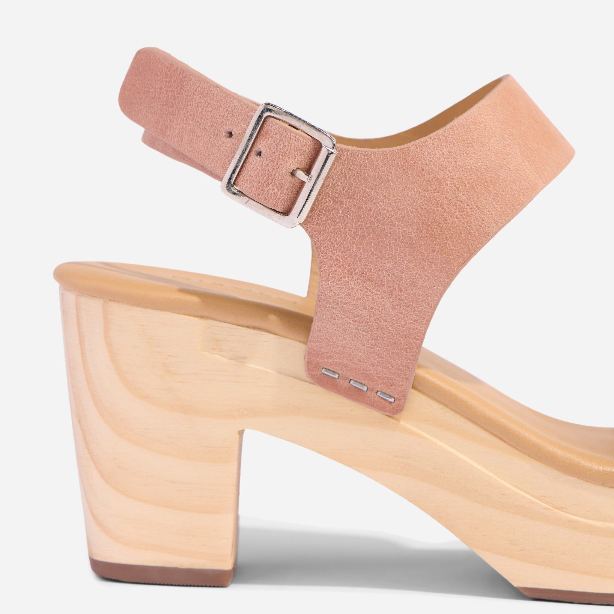 Nisolo All-Day Open Toe Clog - Desert Rose | Garmentory