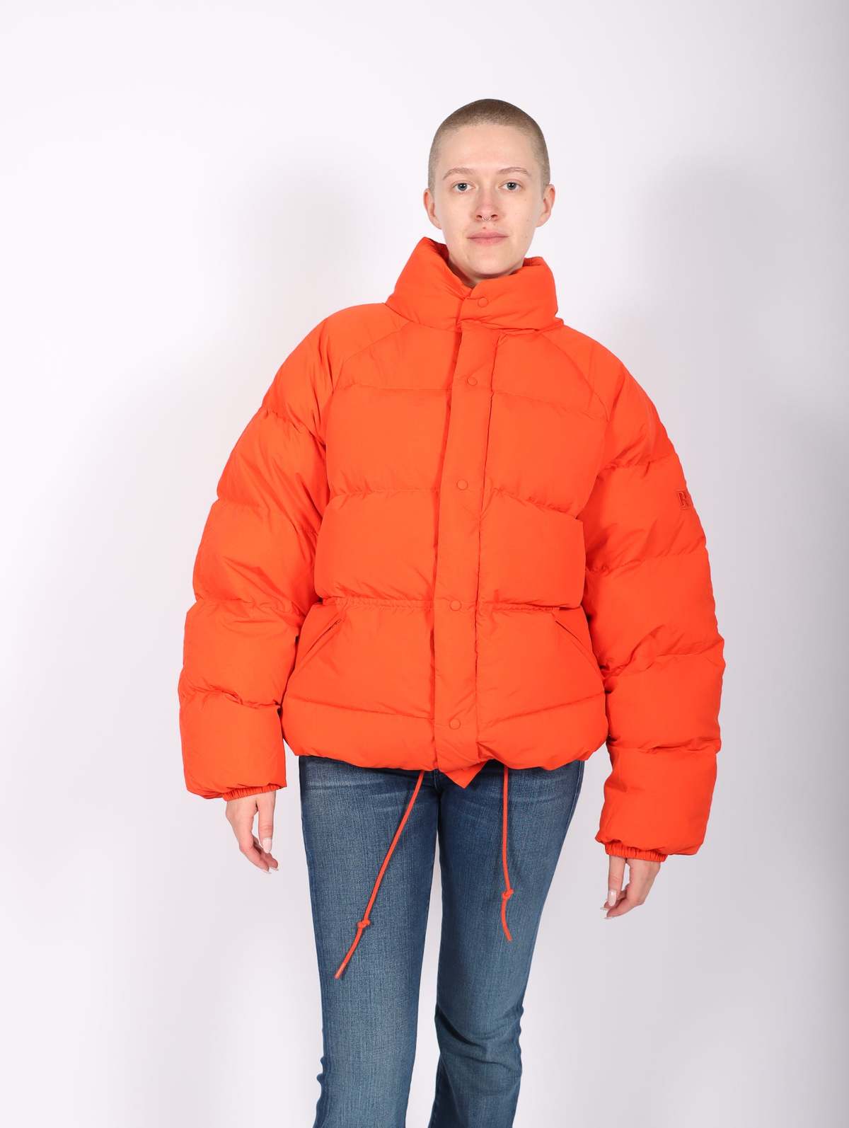 Rodebjer Moura Puffer Jacket - Cherry Tomato | Garmentory