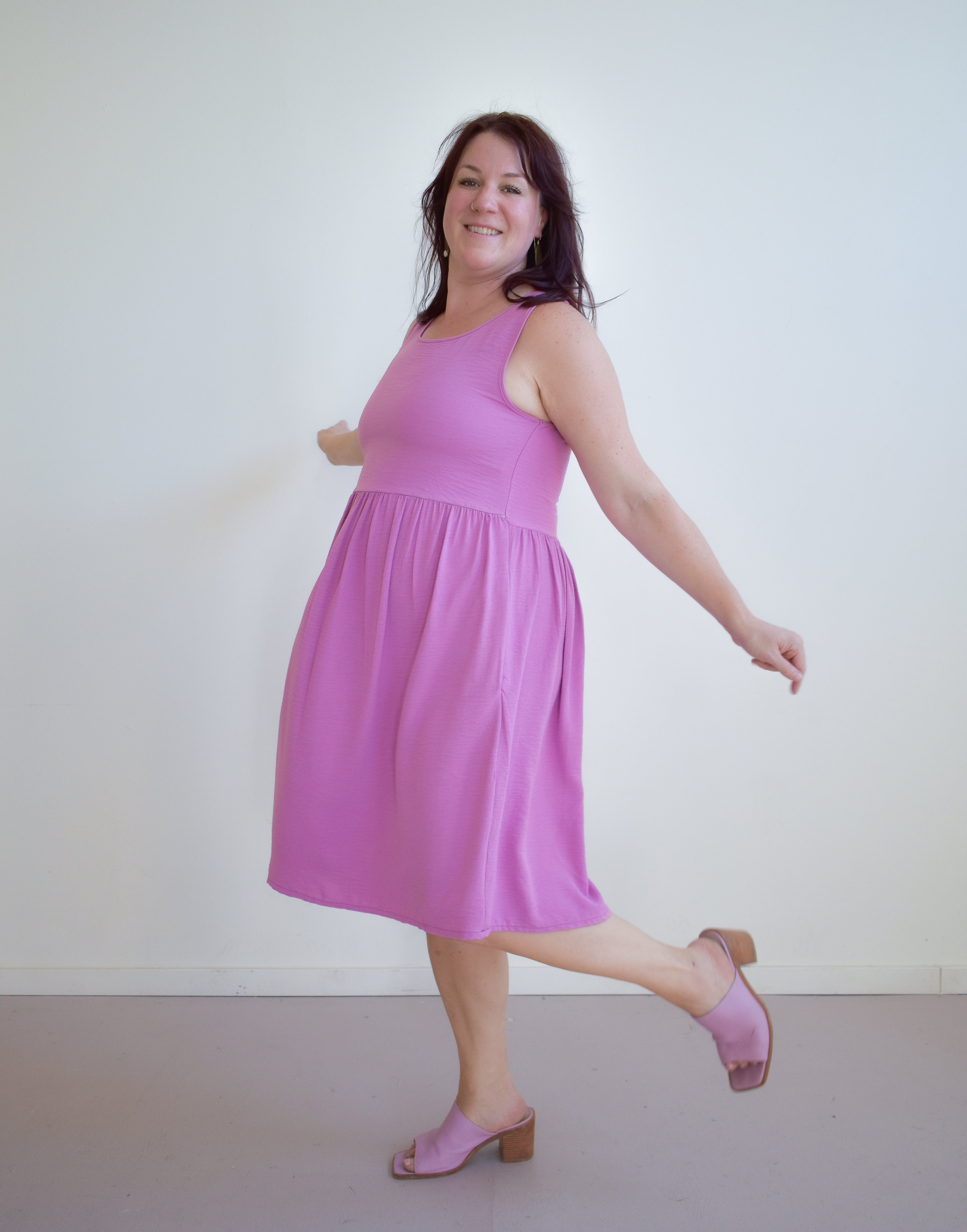 Altar Houseline Meredith Dress - Vibrant Orchid | Garmentory