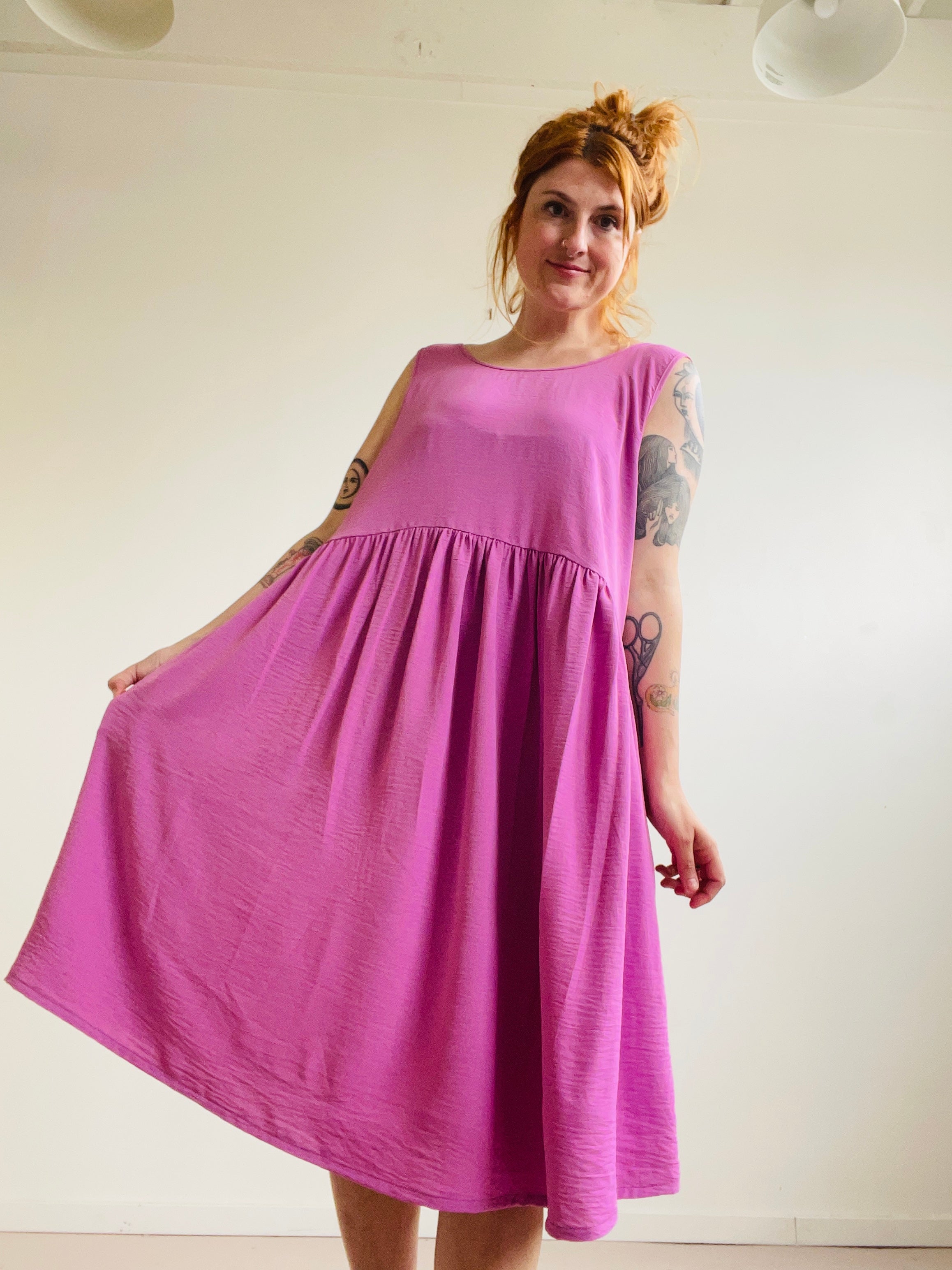 Altar Houseline Meredith Dress - Vibrant Orchid | Garmentory