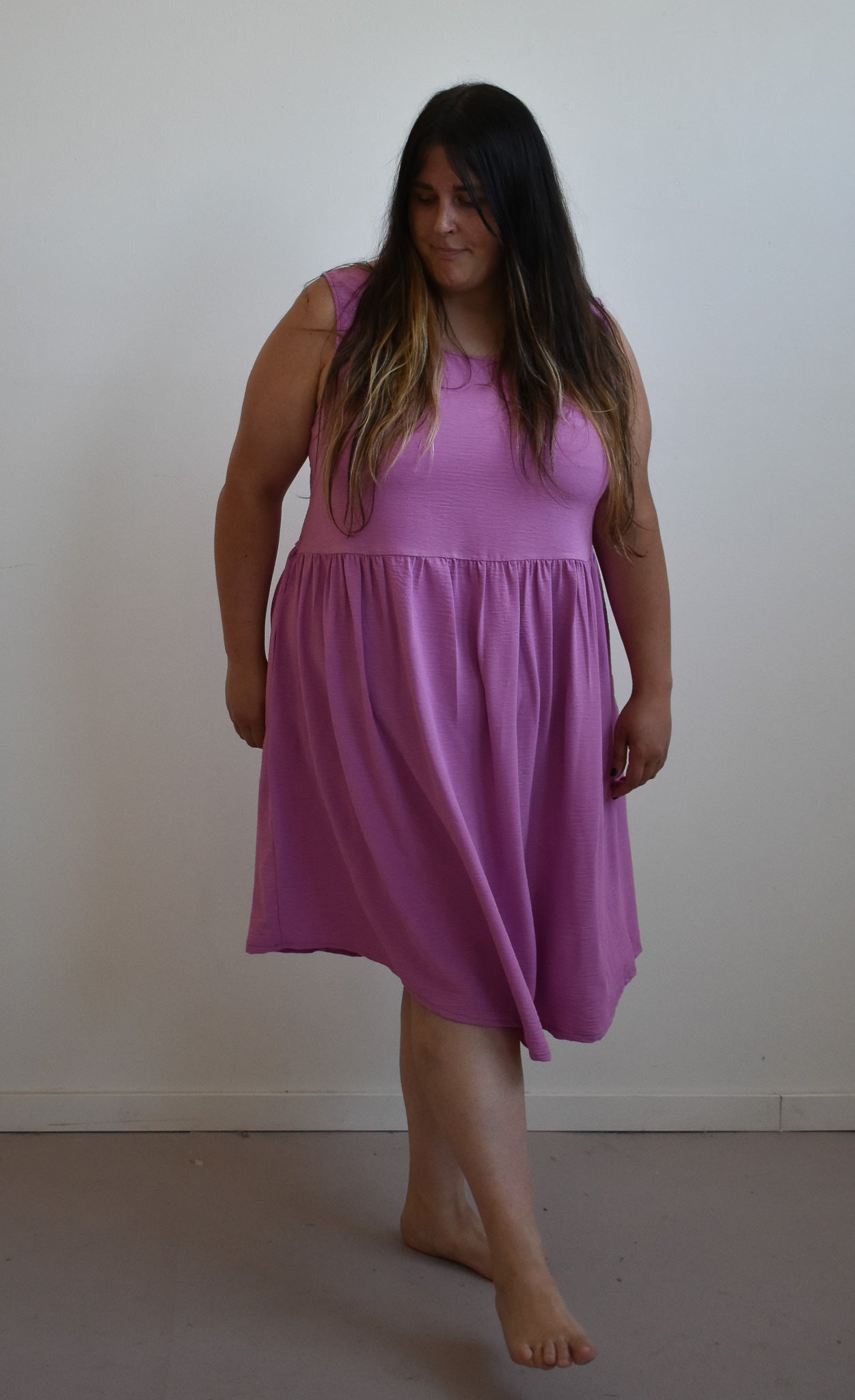 Altar Houseline Meredith Dress - Vibrant Orchid | Garmentory