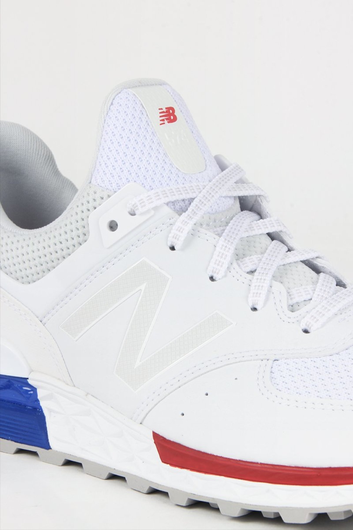 New Balance 574 Sport MS574SCN - white/red/blue | Garmentory