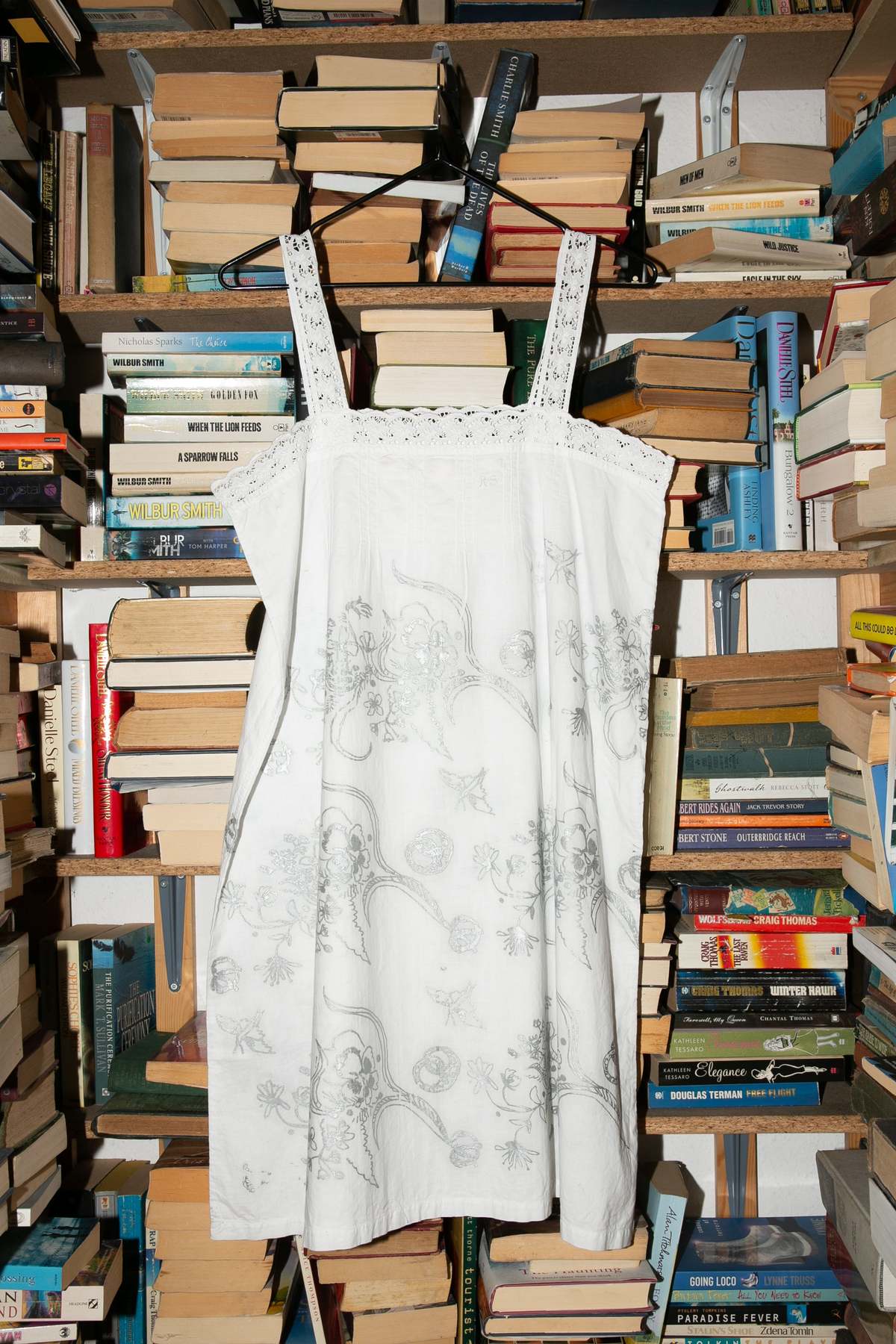 Wolf Gypsy Vintage Hand Screened Antique Gown | Garmentory