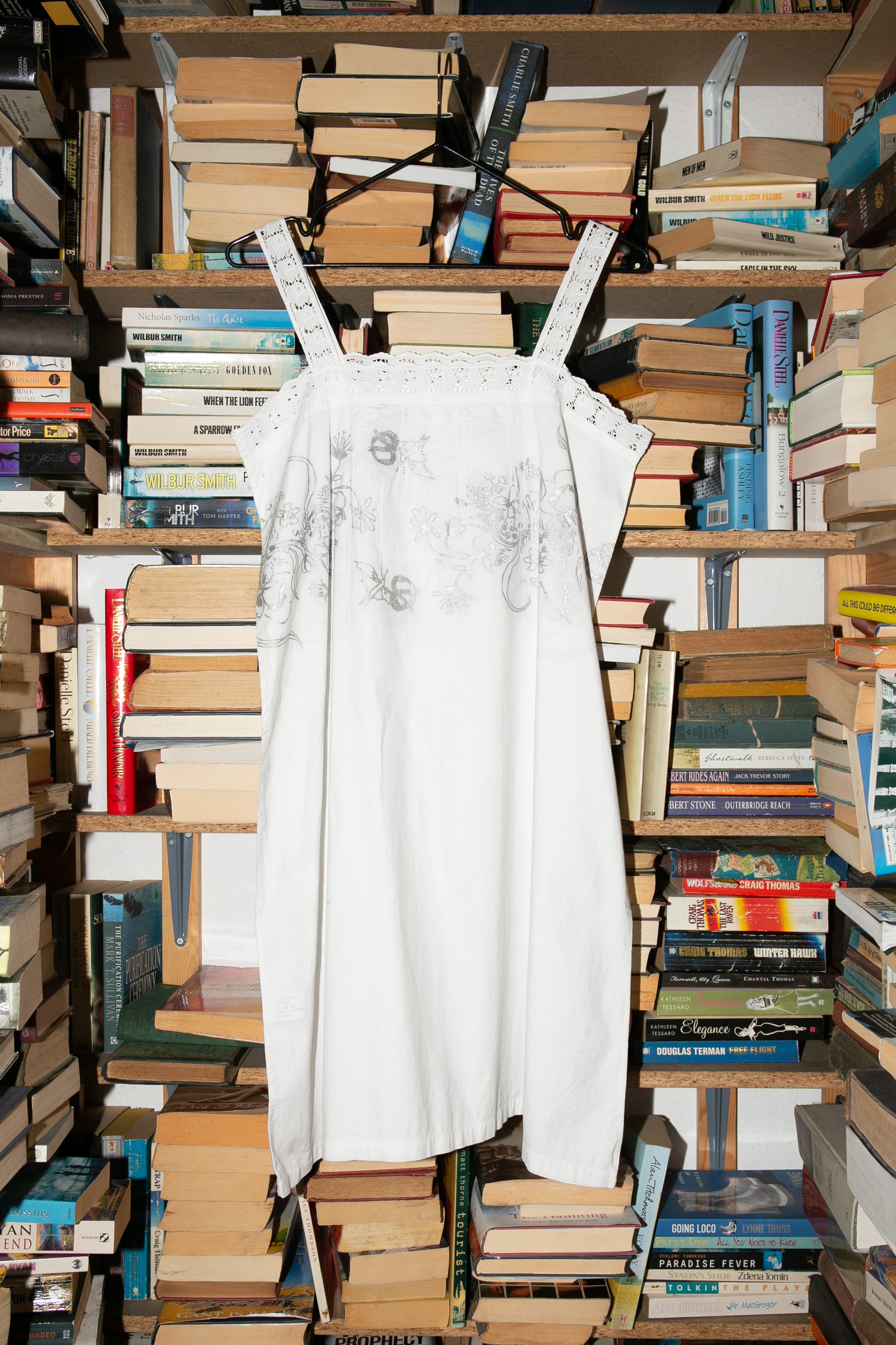 Wolf and Gypsy Vintage Hand Screened Antique Gown | Garmentory