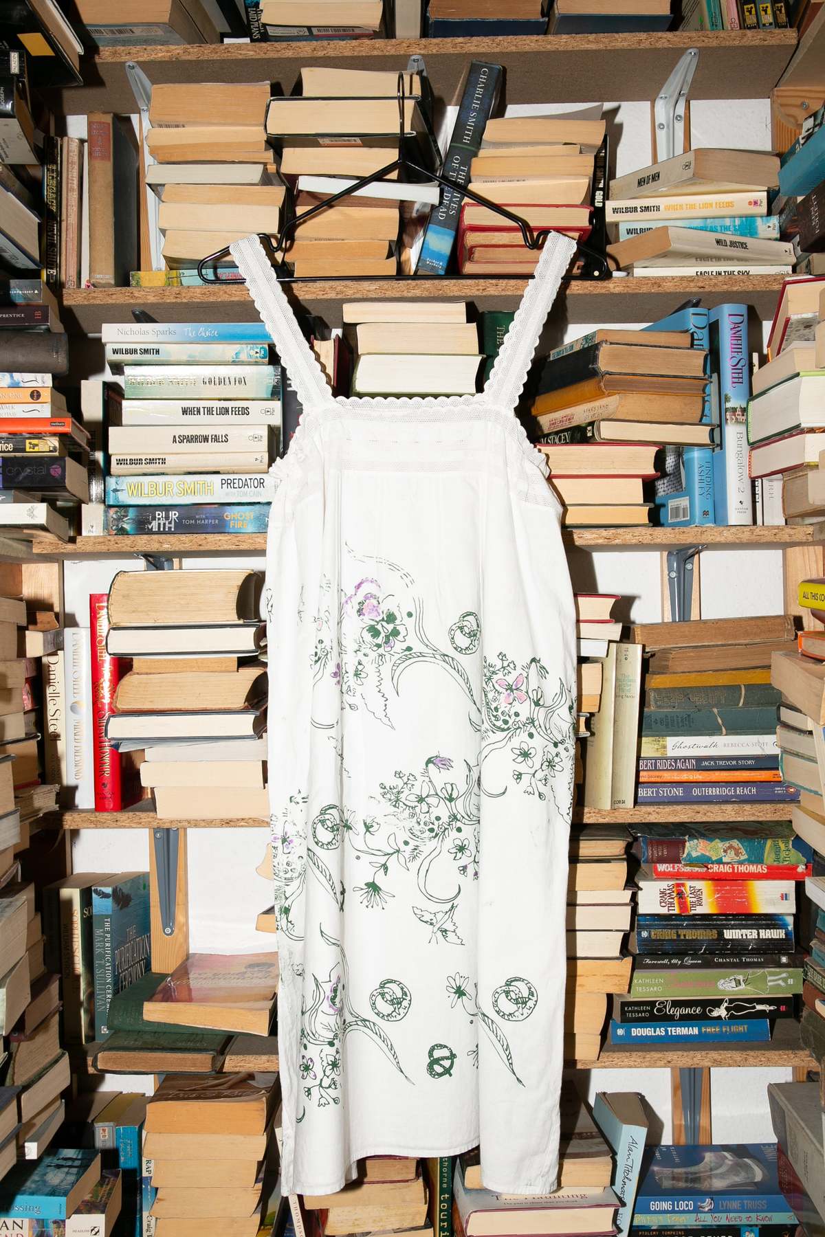 Wolf and Gypsy Vintage Hand Screened Antique Gown | Garmentory