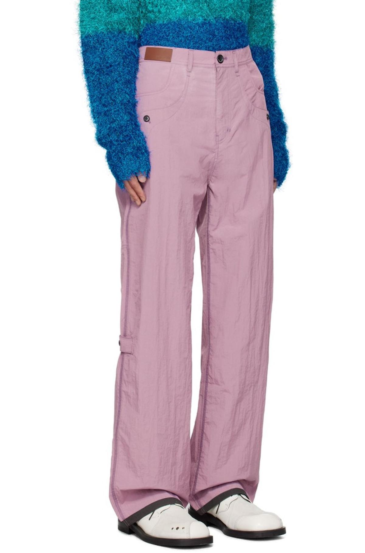 Andersson Bell Purple Inside-Out Trousers | Garmentory